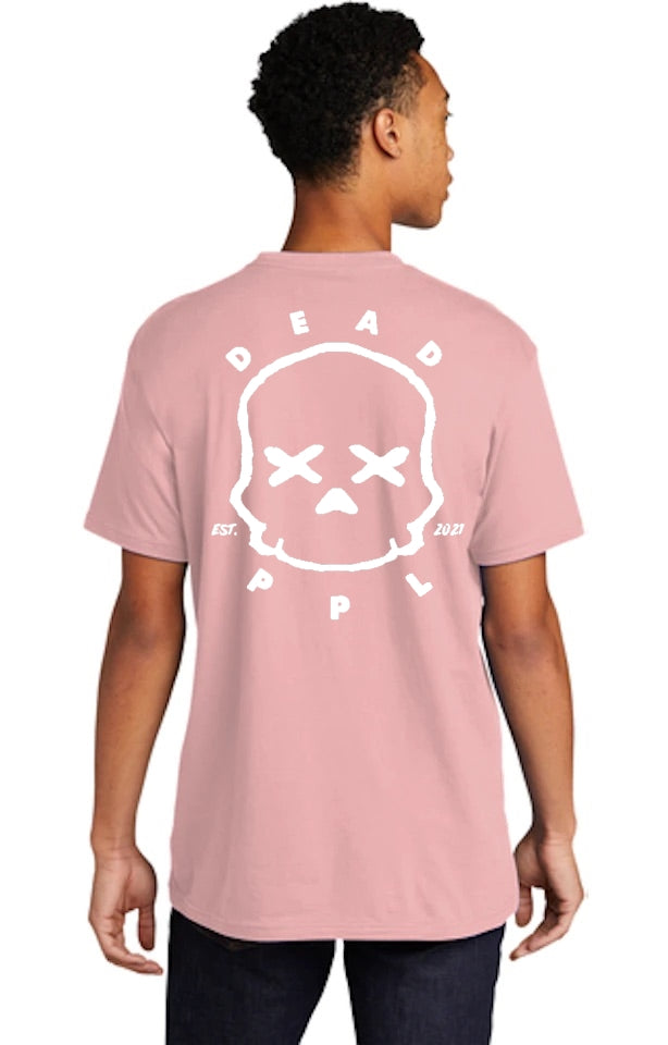 *ON SALE* DEAD PPL™ PINK WHITE short sleeve – DEAD PPL CLOTHING