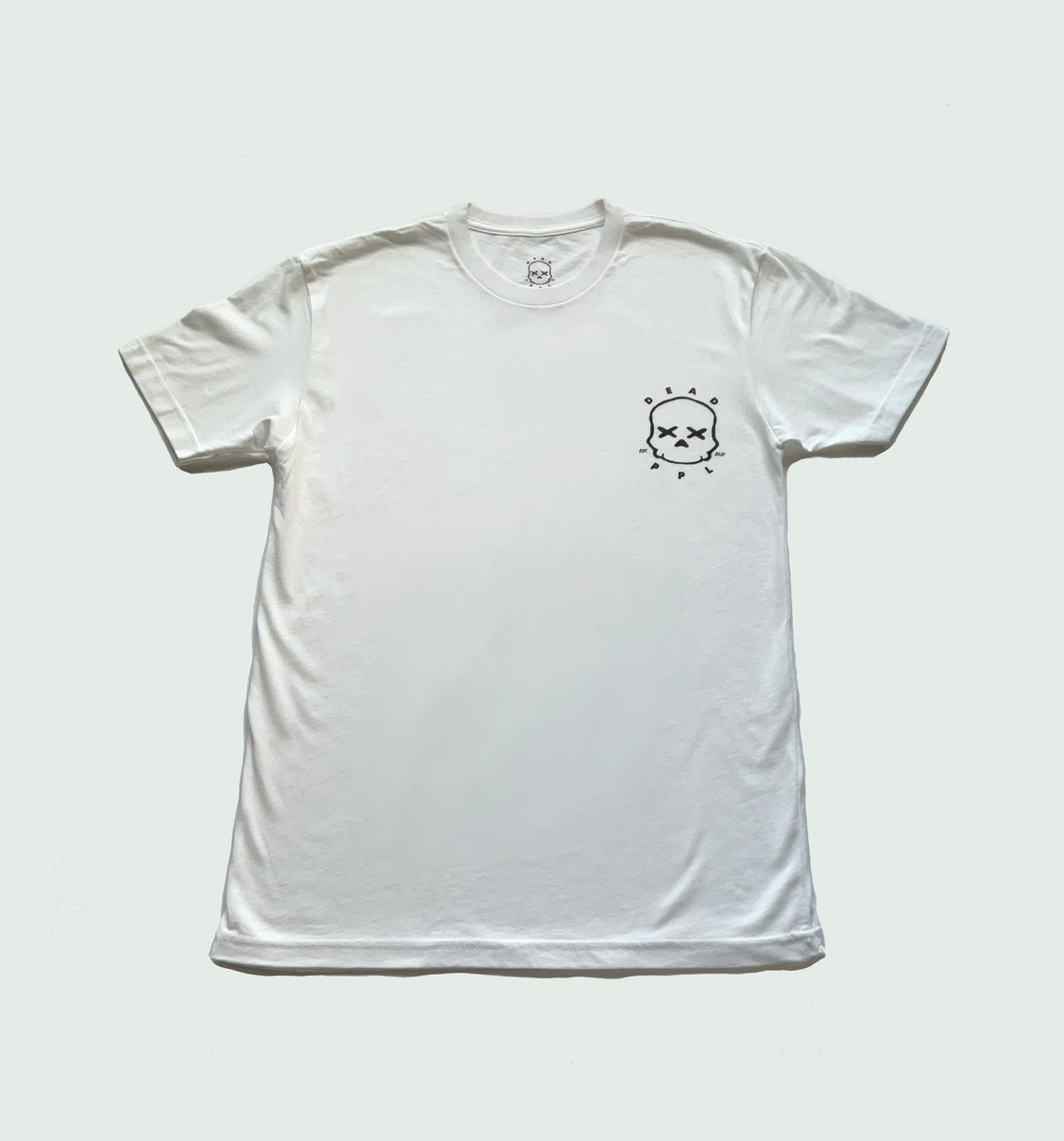 DEAD PPL™ White short sleeve – DEAD PPL CLOTHING