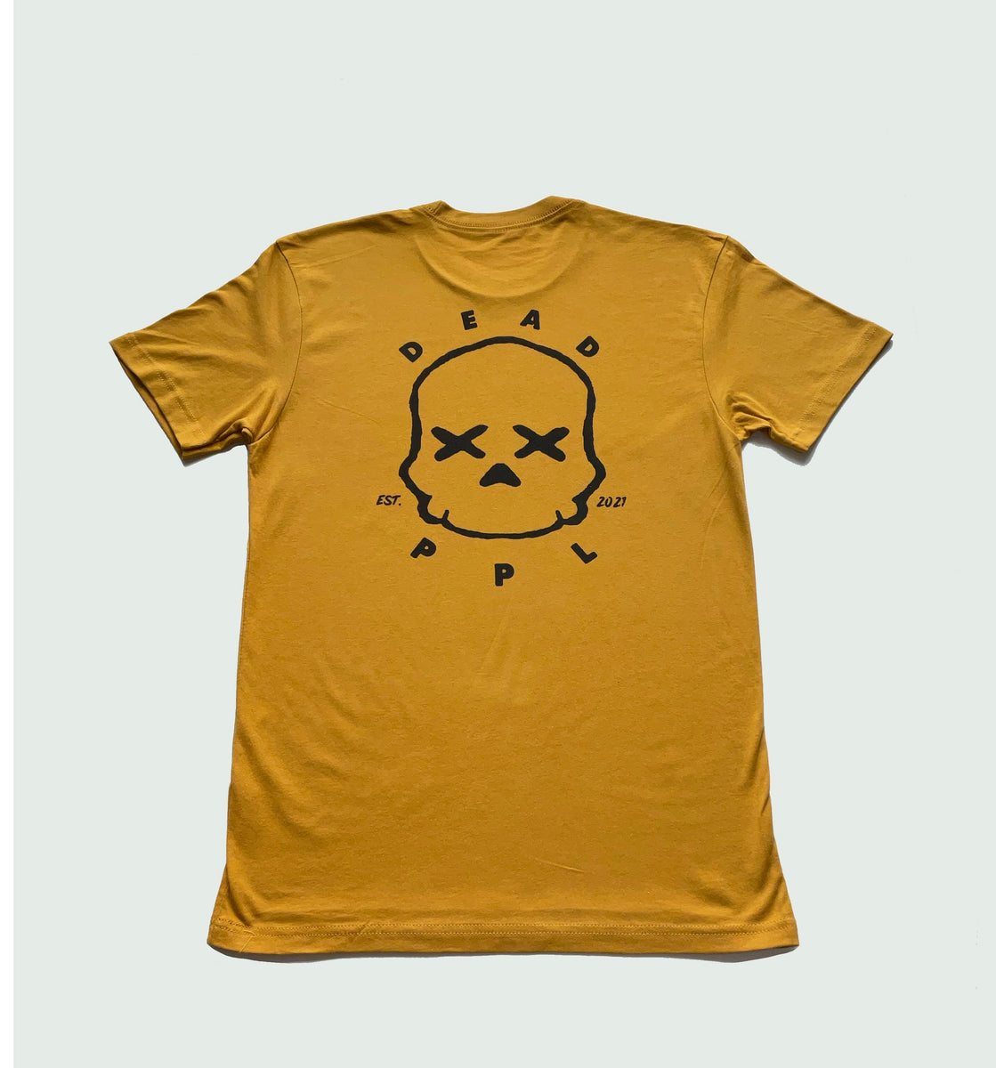 DEAD PPL™ Mustard short sleeve – DEAD PPL CLOTHING